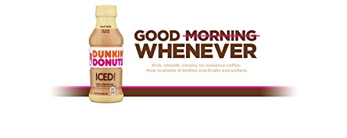 Dunkin' Donuts French Vanilla Iced Coffee Bottle, 13.7 fl oz