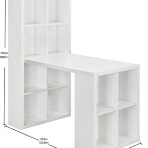 Ameriwood Home London Hobby Desk, White