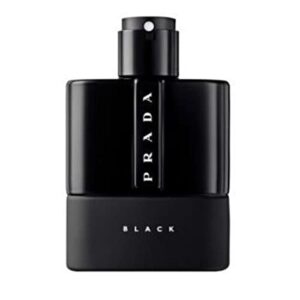 prada luna rossa black for men eau de parfum spray, 3.4 ounce