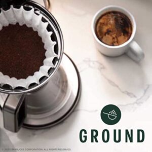 Starbucks Ground Coffeeâ€”Medium Roast Coffeeâ€”Decaf Pike Place Roastâ€”100% Arabicaâ€”6 bags (12 oz each)