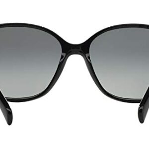 Prada PR01OS Sunglasses-Gray Gradient lens Black (1AB3M1)-55mm