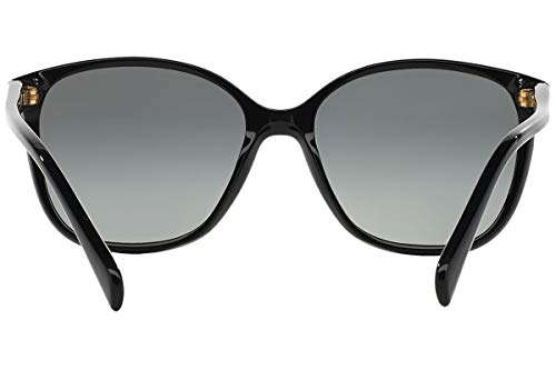 Prada PR01OS Sunglasses-Gray Gradient lens Black (1AB3M1)-55mm