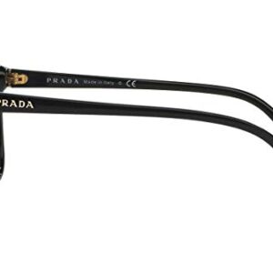 Prada PR01OS Sunglasses-Gray Gradient lens Black (1AB3M1)-55mm