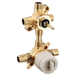 moen u232cis m-core 3-series mixing 2 or 3 function integrated transfer valve with cc/ips connections and stops, or unfinished