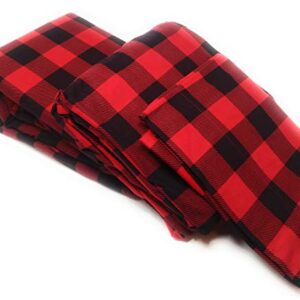 Mainstays Flannel Sheet Set Twin Red Plaid