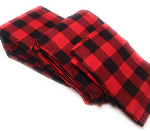 Mainstays Flannel Sheet Set Twin Red Plaid