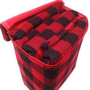 Mainstays Flannel Sheet Set Twin Red Plaid