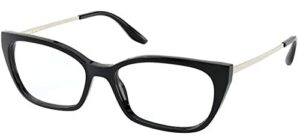 prada pr 14xv women’s eyeglasses black 54