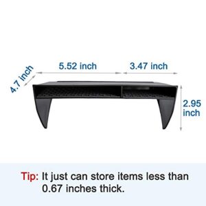 JDMCAR Center Console Organizer Compatible with Toyota RAV4 2023 2022 2021 2020 2019, ABS Material Insert Tray Gear Shift Secondary Storage Box