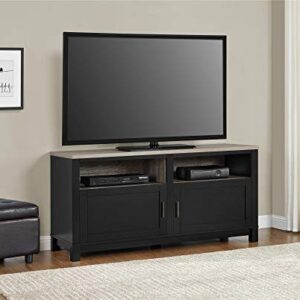 Ameriwood Home Carver TV Stand for TVs up to 60" Wide, Black