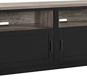 Ameriwood Home Carver TV Stand for TVs up to 60" Wide, Black