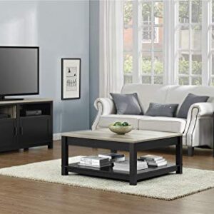 Ameriwood Home Carver TV Stand for TVs up to 60" Wide, Black