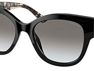 Prada 0PR 02WS Black Frame/Grey Gradient Lens One Size