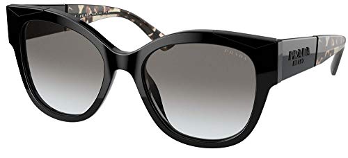 Prada 0PR 02WS Black Frame/Grey Gradient Lens One Size