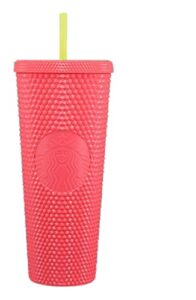 starbucks dragonfruit studded tumbler limited edition summer 2022 venti 24 oz