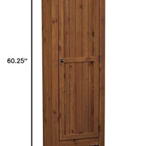 Ameriwood Home Single Door Pantry, Old Fashioned Pine