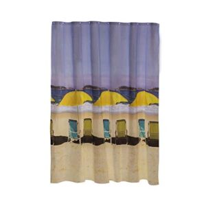 mainstay beach front photoreal peva shower curtain 03429911