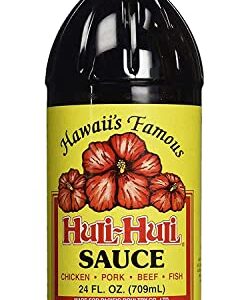 World Market Hawaii's Famous Huli-Huli Sauce - Hawaiian BBQ Sauce - Meat Rub BBQ Marinade Sauce and Steak Seasoning - 24 Ounce - 1 Pack