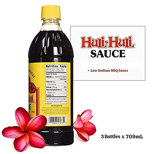 World Market Hawaii's Famous Huli-Huli Sauce - Hawaiian BBQ Sauce - Meat Rub BBQ Marinade Sauce and Steak Seasoning - 24 Ounce - 1 Pack