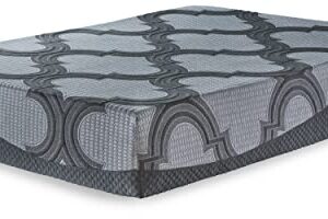 Signature Design by Ashley Ashley Hybrid 12" Firm Mattress, CertiPUR-US Certified Gel Foam, Queen