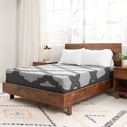 Signature Design by Ashley Ashley Hybrid 12" Firm Mattress, CertiPUR-US Certified Gel Foam, Queen