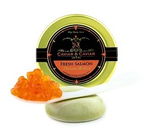 GUARANTEED OVERNIGHT! American Caviar SAMPLER Bowfin, Salmon, Paddlefish, Premium Sturgeon 1oz ea + FREE SPOON & BLINI