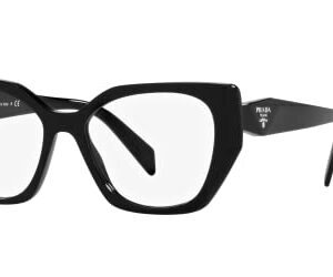 Prada Sunglasses Black Frame, DEMO LENS Lenses, 52MM