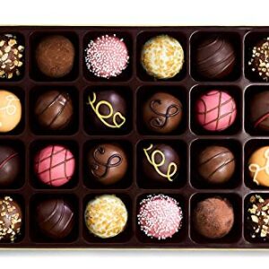 Godiva Chocolatier, Signature Truffles Assorted Chocolate Gift Box 24Ct, 1 ounces