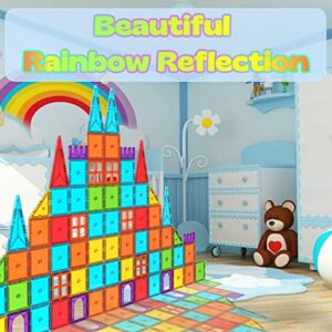 Magnetic Tiles Kids Toys Gifts for for 3 4 5 6 7 8+ Year Old Boys and Girls, STEM Educational Toys for Toddlers 3-4, Magnetic Blocks for Kids Age 3-5 4-8, Preschool Learning Montessori Toys for Kids