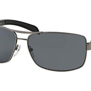 Prada Sport PS54IS Sunglasses-5AV/5Z1 Gunmetal (Polarized Gray Lens)-65mm