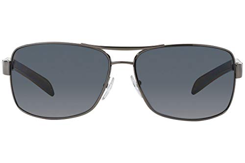 Prada Sport PS54IS Sunglasses-5AV/5Z1 Gunmetal (Polarized Gray Lens)-65mm