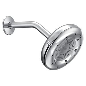 moen n400r0ch quattro rainshower showerhead with four unique shower experiences, chrome