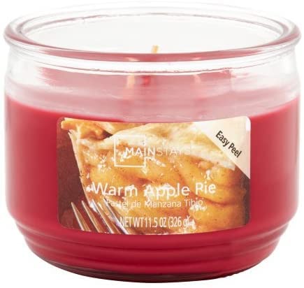 Mainstays 11.5oz Scented Candle, Warm Apple Pie 4-Pack