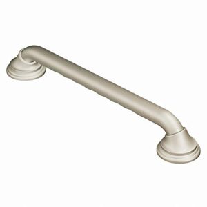 moen lr8724d3gbn home care 24-inch grab bar, brushed nickel