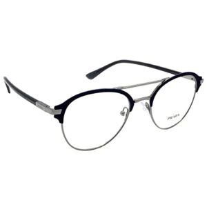 prada pr 61wv men’s eyeglasses matte baltic/gunmetal 51