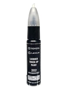 genuine toyota touch up paint, black onyx, color code 202, scion/lexus