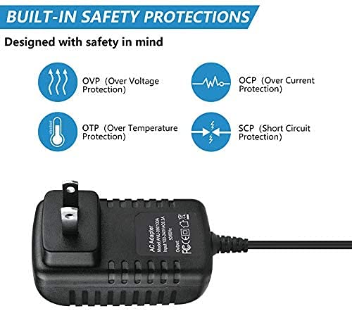 BestCH 15V AC Adapter for Litter-Robot III Open Air Self Cleaning Litter Box Power Cord