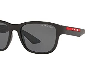 Sunglasses for Men's Prada Linea Rossa PS 1 US 1AB5Z1 Black