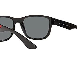 Sunglasses for Men's Prada Linea Rossa PS 1 US 1AB5Z1 Black