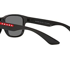 Sunglasses for Men's Prada Linea Rossa PS 1 US 1AB5Z1 Black