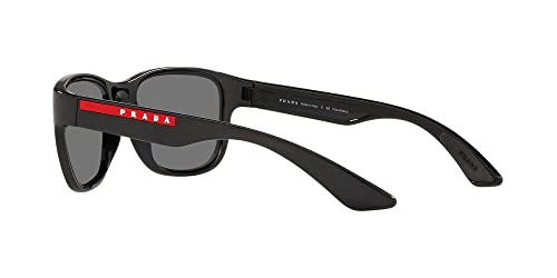 Sunglasses for Men's Prada Linea Rossa PS 1 US 1AB5Z1 Black