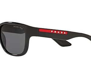 Sunglasses for Men's Prada Linea Rossa PS 1 US 1AB5Z1 Black