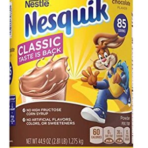 NESQUICK CHOCLATE POWDER 44.9OZ (2.81LBS)