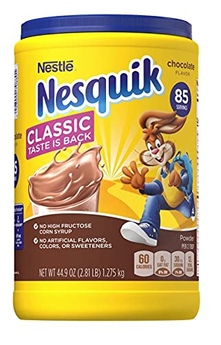 NESQUICK CHOCLATE POWDER 44.9OZ (2.81LBS)