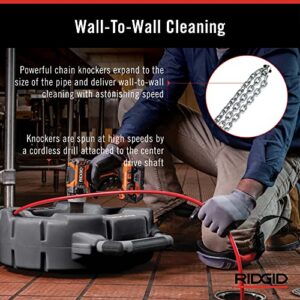 RIDGID 64263 Model K9-102 FlexShaft Drain Cleaning Machine Kit for 1-1/4"-2" Pipes