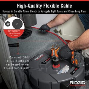 RIDGID 64263 Model K9-102 FlexShaft Drain Cleaning Machine Kit for 1-1/4"-2" Pipes