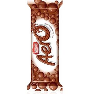 Nestle Aero Milk Chocolate Bar, (27 g) 1.4 Ounce (Pack of 12)