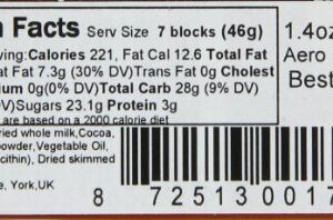 Nestle Aero Milk Chocolate Bar, (27 g) 1.4 Ounce (Pack of 12)