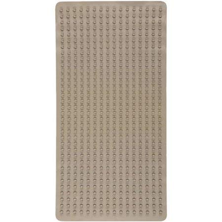 Mainstays Rubber Bath Mat - Taupe, 18 in. x 36 in,Taupe