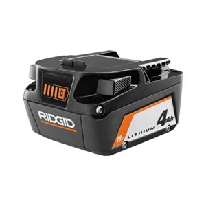 ridgid 18v lithium-ion 4.0 ah battery